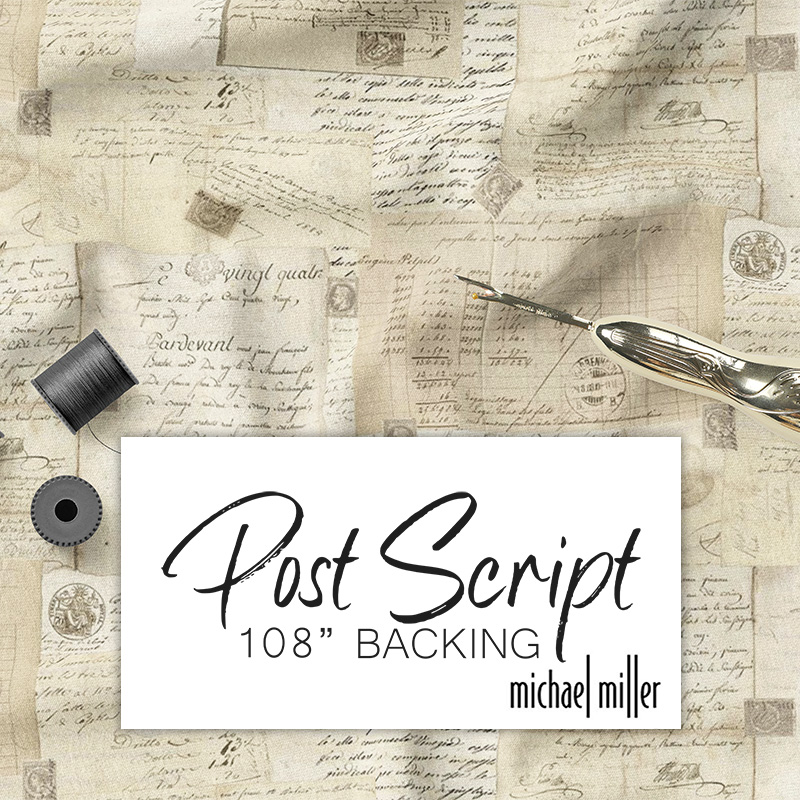 Post Script Wide Backings (WBX9167) Archives - KK Fabrics