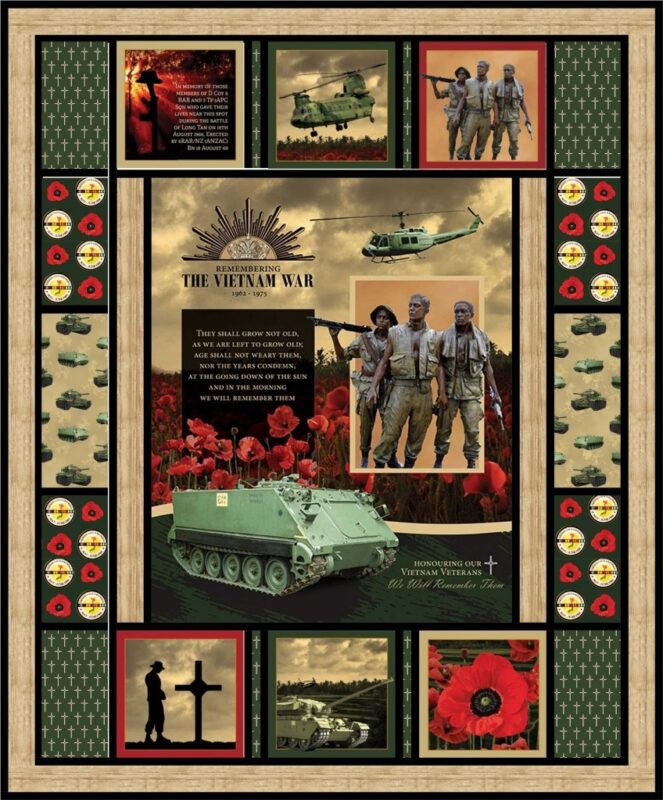 Remembering Vietnam | Courage, Spirit & Sacrifice Quilt Pattern ...