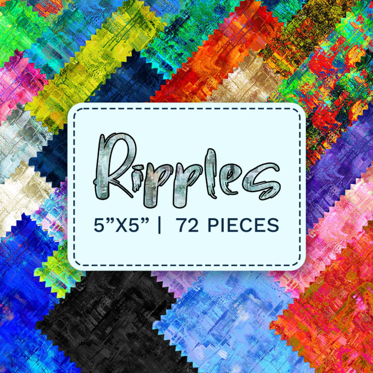SP5 5 Inch Square Ripples Basic (5013) - KK Fabrics