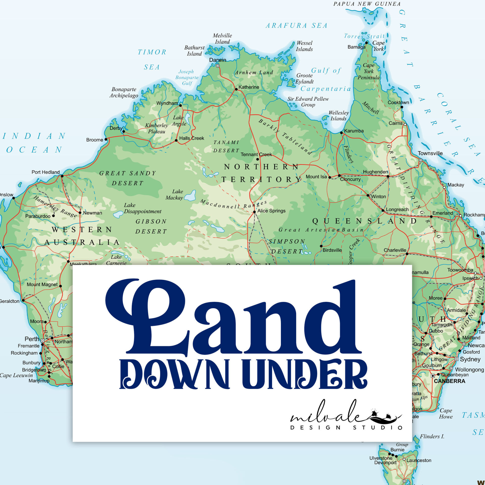 Land Down Under (5045) Archives - KK Fabrics