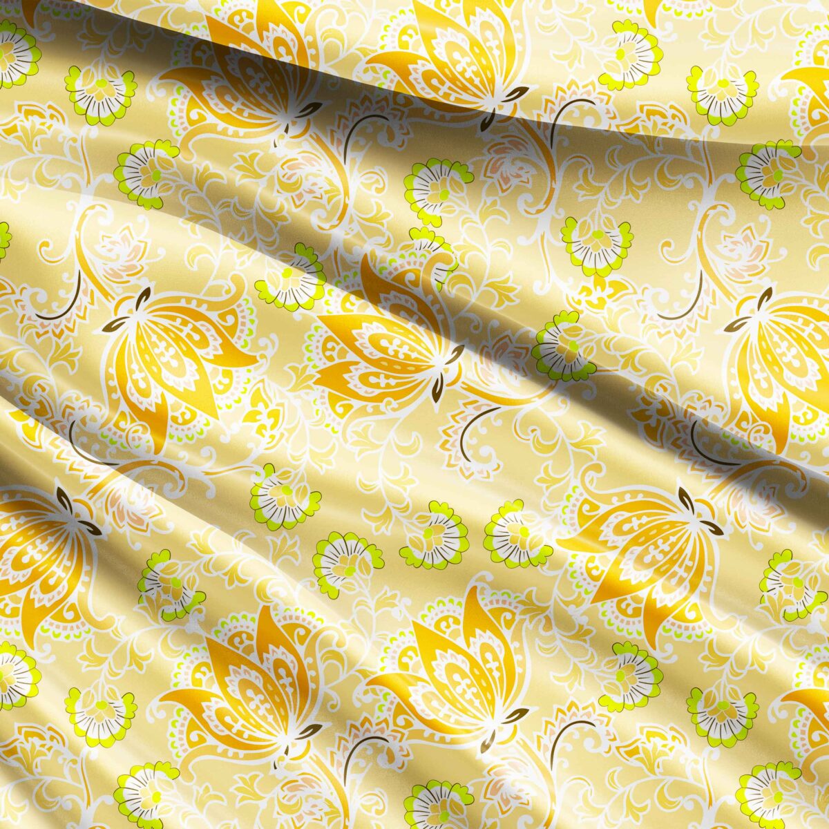 02 Yellow Baroque (5064) - KK Fabrics